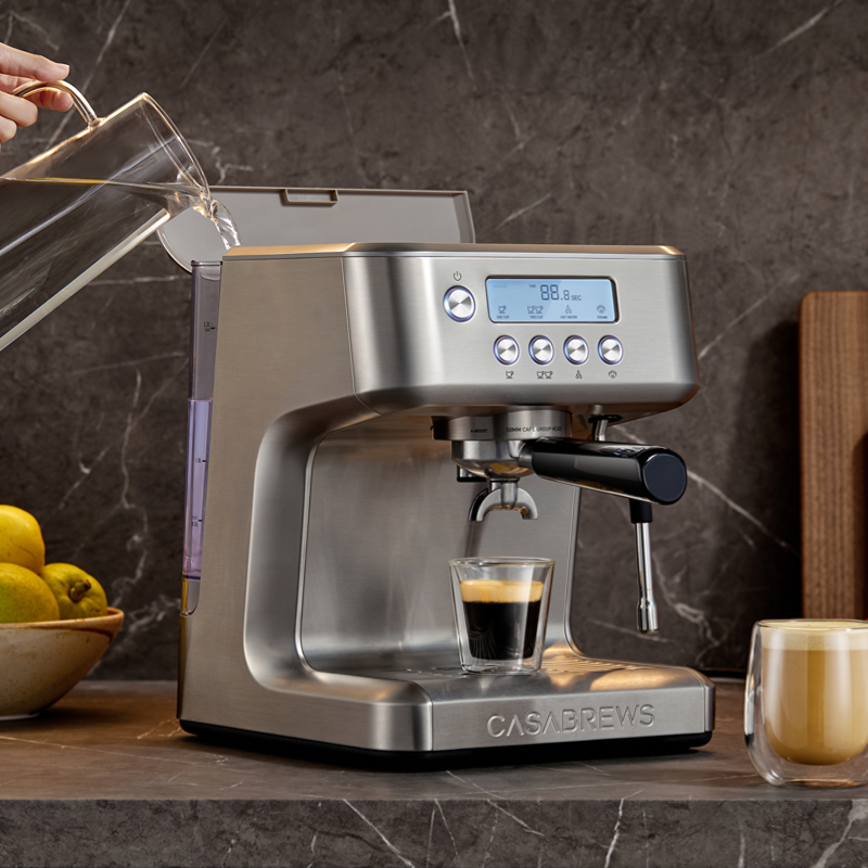 ULTRA™ 20-bar Pressure Espresso Machine with LCD display, Adjustable ...
