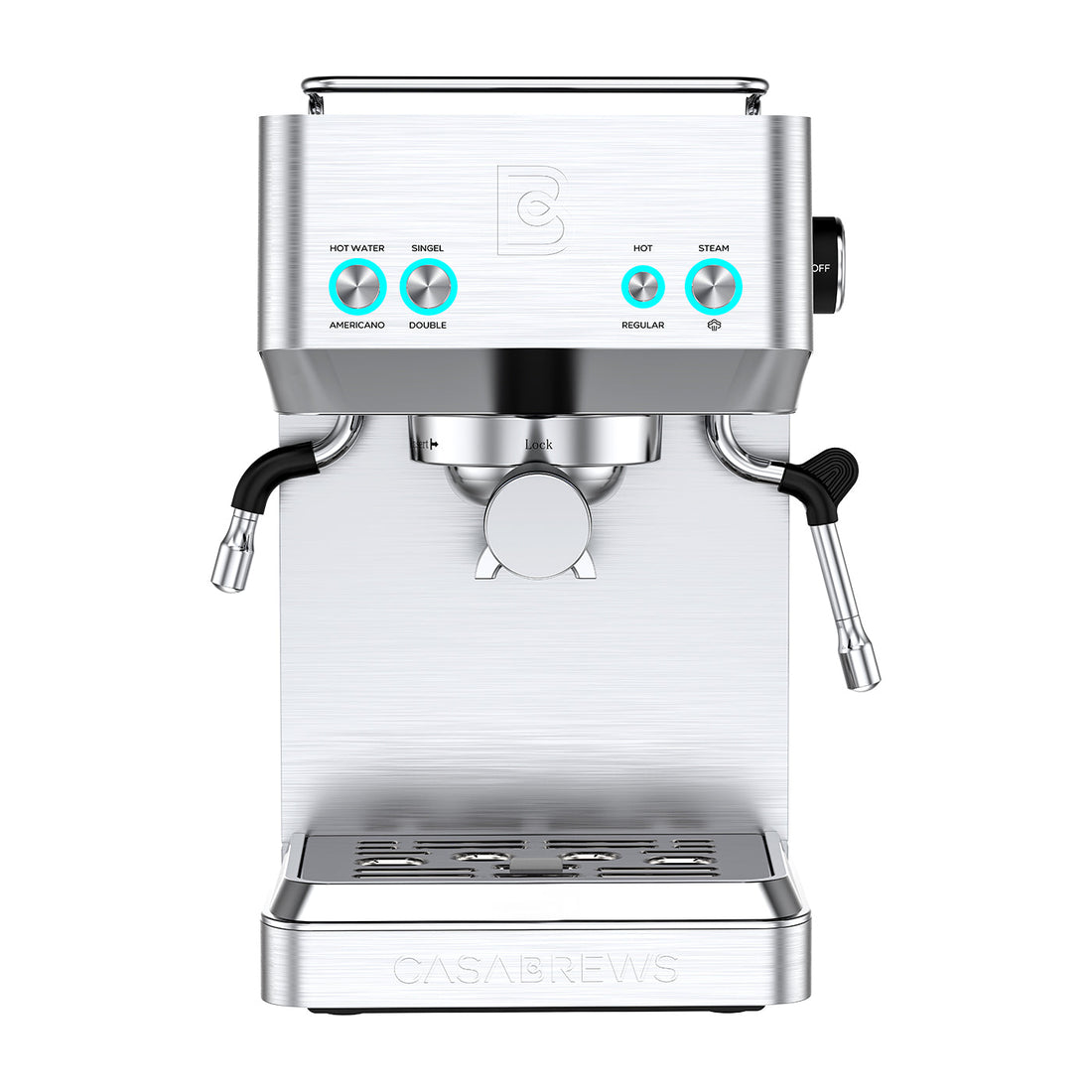 CASABREWS 4700GENSE™ 20-Bar Espresso & Americano Maker with Steam Wand