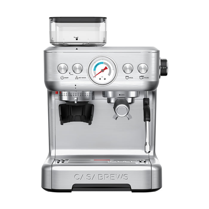 5700GENSE™ All-in-One Espresso Machine with Grinder, Steam Wand, 54mm ...