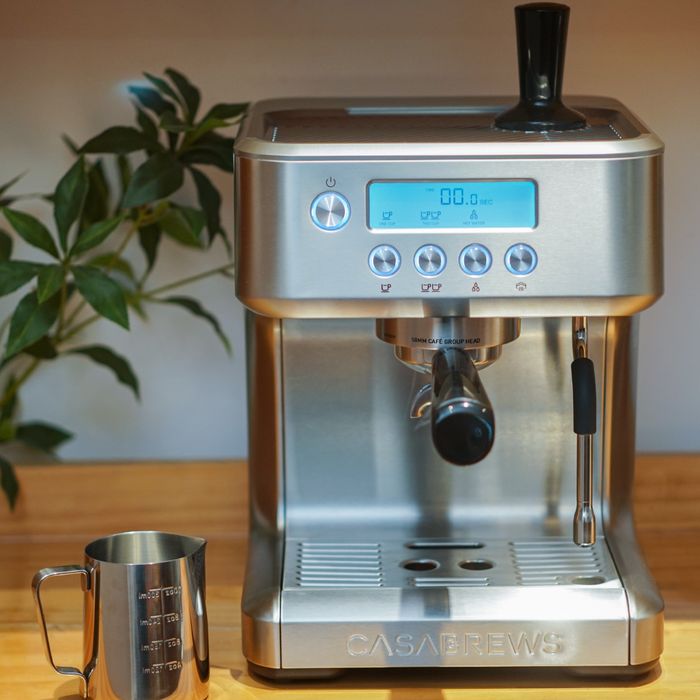 CASABREWS ULTRA™ Espresso Machine with LCD Screen and Milk Frother Ste