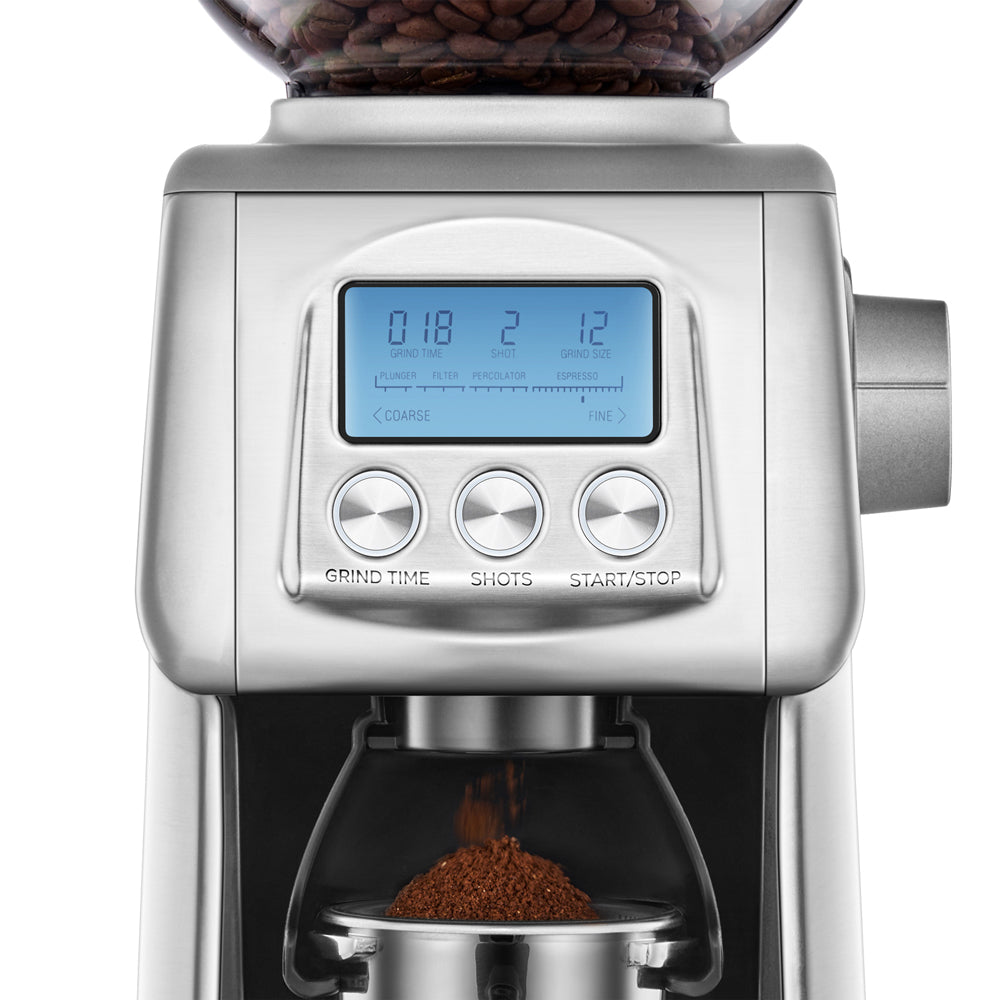 TORNADO™ LCD Display Electric Coffee Grinder with 77 Grind Settings ...