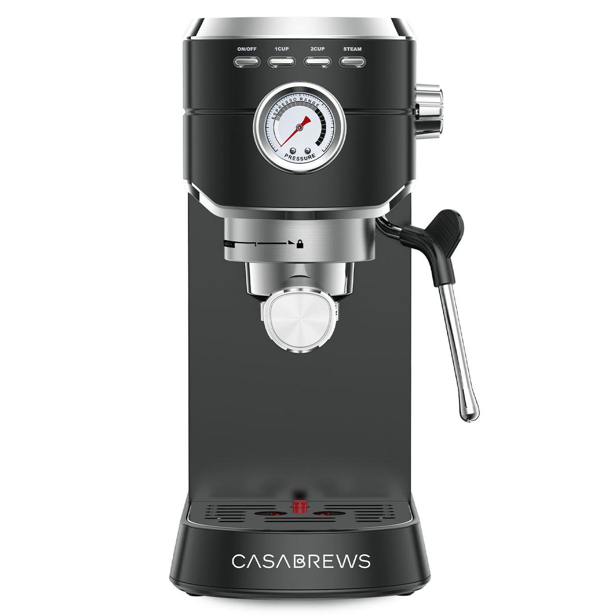 CASABREWS CM5418 Compact 20-Bar Home Espresso Machine with Stainless ...